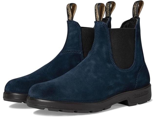 (取寄) ブランドストーン オリジナル 500 チェルシー ブーツ Blundstone Original 500 Chelsea Boots Navy Suede