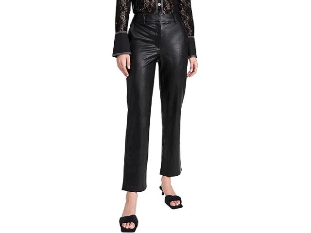 (取寄) コマンドー レディース フォー レザー フルレングス トラウザーズ SLG75 Commando women Faux Leather Full-Length Trousers SLG75 Black