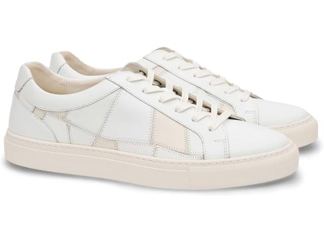 (取寄) モラルコード メンズ シェイル パッチワーク スニーカー Moral Code men Shale Patchwork Sneaker White Multi