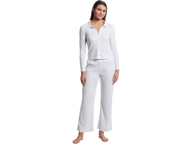 (取寄) ハニーデュー インティメイト レディース コーヒー クラブ ロング セット Honeydew Intimates women Coffee Club Long Set White