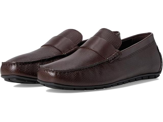 (取寄) ロックポート メンズ  Rockport men Tayo Dark Brown Embossed Leather