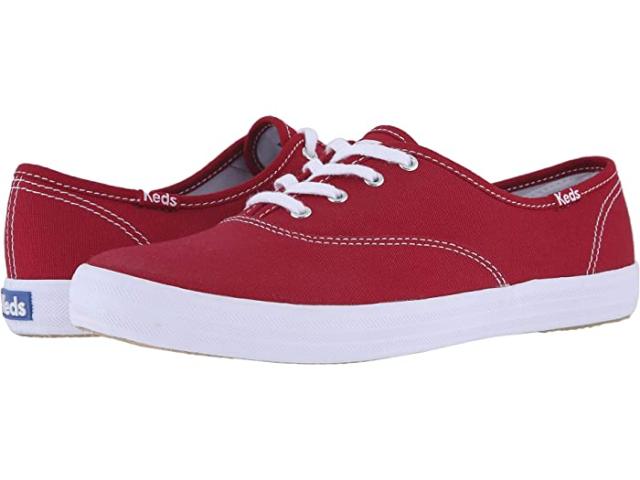 (取寄) ケッズ レディース チャンピオン-キャンバス シーブイオー Keds women  Champion-Canvas CVO Ribbon Red