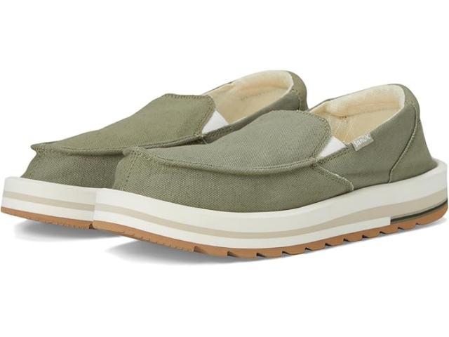 (取寄) サヌーク レディース ドンナ メサ Sanuk women Donna Mesa Olive