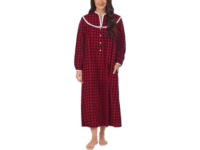 (取寄) ランズ オブ ザルツブルグ レディース クラシック 50 オープン ネック ガウン Lanz of Salzburg women Classic 50