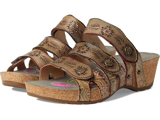 (取寄) ラルティストバイスプリングステップ レディース  L'Artiste by Spring Step women Carbone Taupe Multi