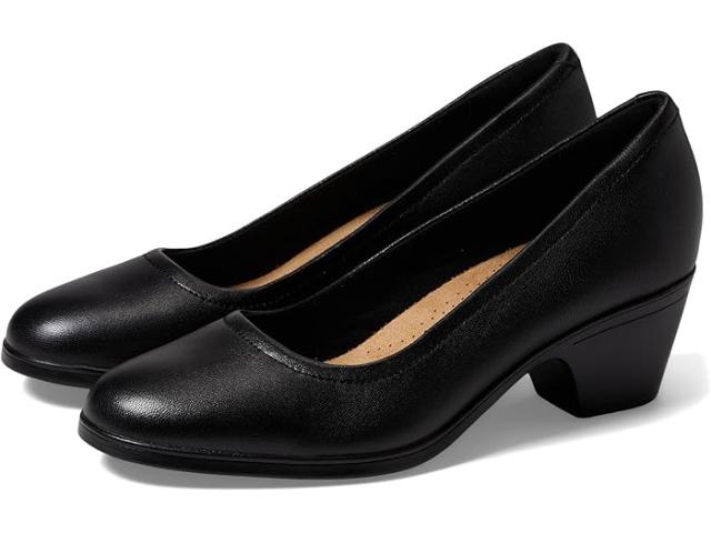 (取寄) クラークス レディース ルビー Clarks women Clarks Emily2 Ruby Black Leather