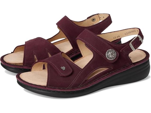 (取寄) フィン コンフォート レディース バービュダ ワイン ノマド Finn Comfort women Barbuda Wine Nomad Maroon