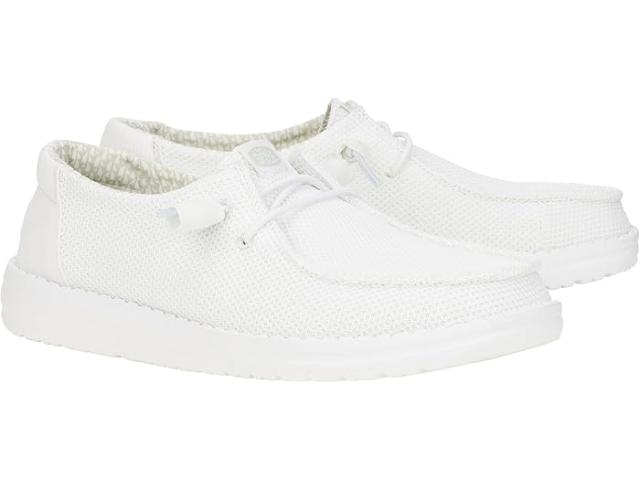 (取寄) ヘイ デュード レディース ウェンディ ストレッチ ソックス Hey Dude women Hey Dude Wendy Stretch Sox White