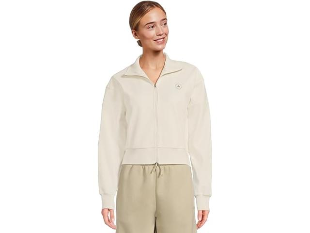 (取寄) アディダス バイ ステラマッカートニー レディース ニット トラックトップ adidas by Stella McCartney women Knitted Tracktop JX9109 Almond Milk/SMC