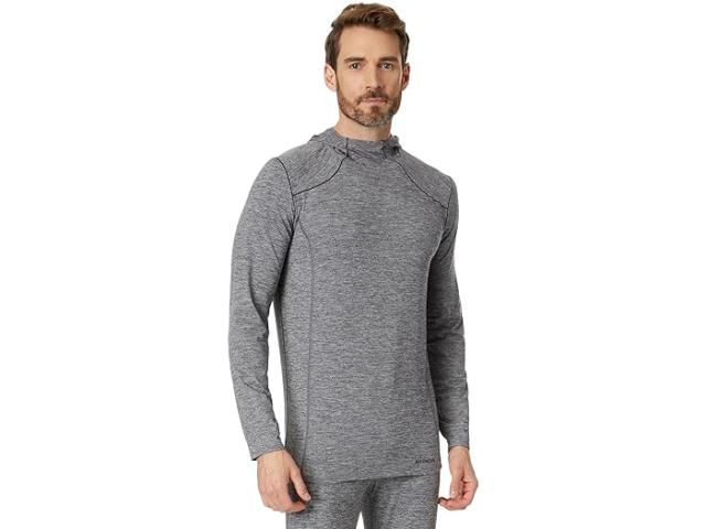 (取寄) ホットチリ メンズ クリマ-テック パーカー Hot Chillys men Clima-Tek Hoodie Grey Heather