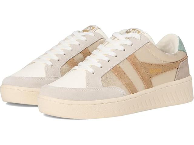 (取寄) ゴーラ レディース スーパースラム ブレイズ Gola women Superslam Blaze Gold/Light Caramel/Green Mist