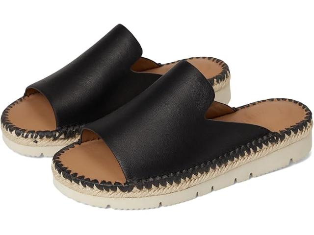 (取寄) ジェントル ソウルズ バイ ケネスコール レディース レイラニ Gentle Souls by Kenneth Cole women Leilani Black Leather