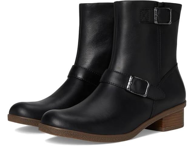 (取寄) ダンスコ レディース デルフィーヌ Dansko women Dansko Delphine Black Waterproof Burnished