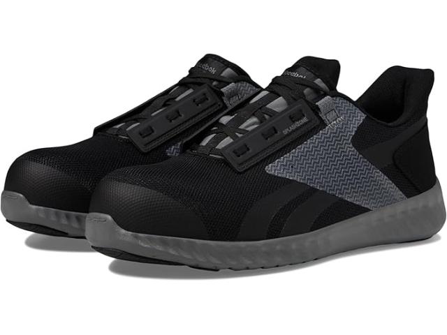 (取寄) リーボック ワーク メンズ サブライト レジェンド コンプ トゥ Reebok Work men  Sublite Legend Comp Toe Black/Grey
