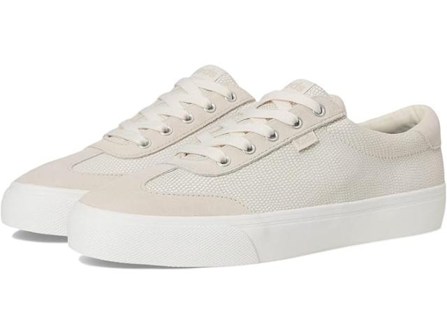 (取寄) ケッズ レディース ジャンプ キック T-トゥ Keds women Jump Kick T-Toe Cream/Taupe Leather/Suede