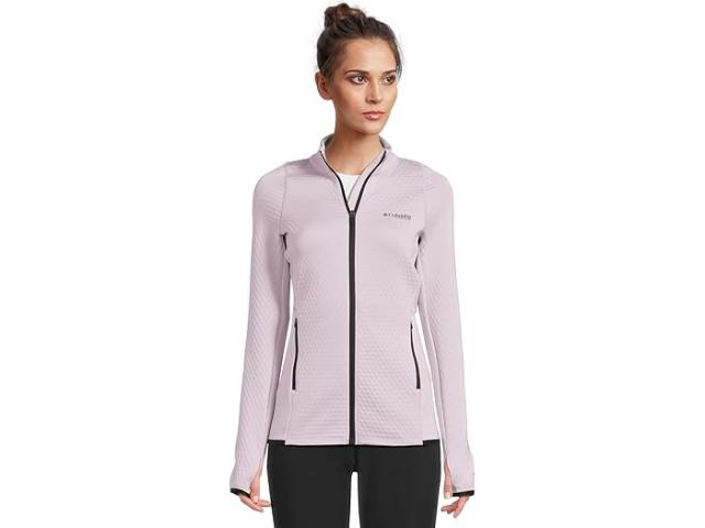 (取寄) コロンビア レディース クリスタル リーフ オムニヒート ヘリックス フル ジップ Columbia women Crystal Leaf Omni-Heat Helix Full Zip Lavender Pearl