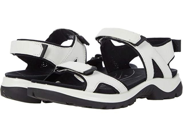 (取寄) エコー スポーツ レディース ユカタン 2.0 サンダル ECCO Sport women  Yucatan 2.0 Sandal White Yak Leather