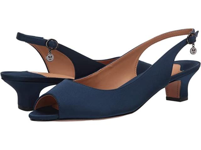 (取寄) ジェイレニー レディース ジェンビー J. Renee women  Jenvey Navy Satin