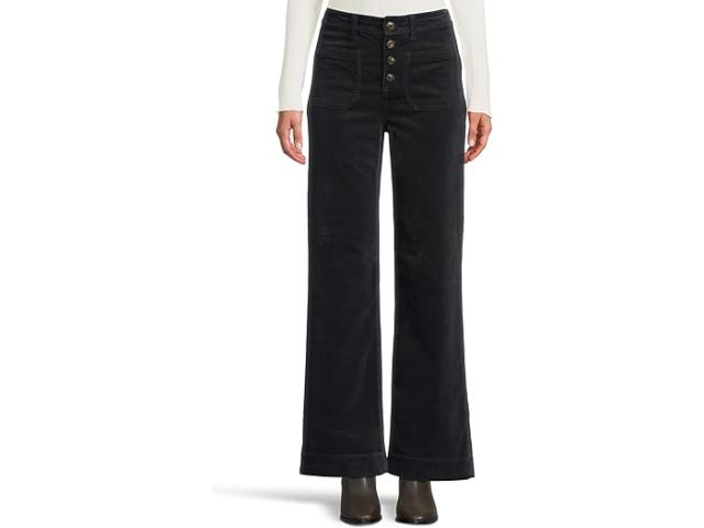 (取寄) ファリティ レディース ストレッチ テリー コード パッチ ポケット パンツ Faherty women Stretch Terry Cord Patch Pocket Pants Abyss Navy