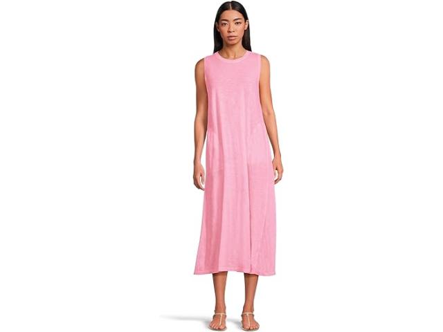 (取寄) エリオット ローレン レディース エンザイム ウォッシュ スリーブレス マキシ ドレス ウィズ ポケッツ Elliott Lauren women Enzyme Wash, Sleeveless Maxi Dress with Pockets Azalea