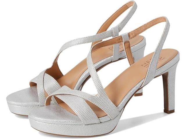 (取寄) ナチュラライザー レディース アビー Naturalizer women Abby Silver Faux Leather