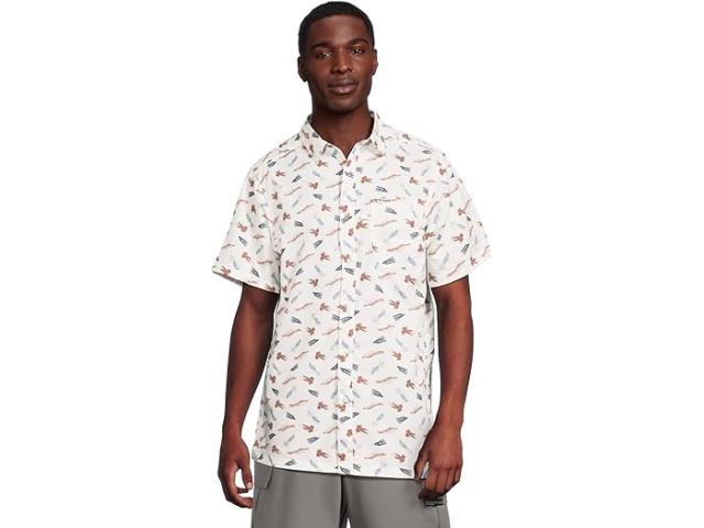 (取寄) コロンビア メンズ スーパー スラック タイド キャンプ シャツ Columbia men Super Slack Tide Camp Shirt White Fly Pride