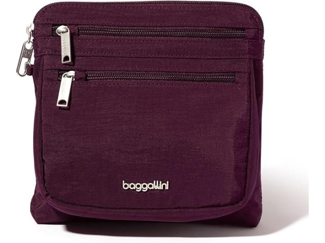 (取寄) バッガリーニ レディース セキュルテックス アンチ-シーフ クロスボディ Baggallini women Securtex Anti-Theft Crossbody Mulberry