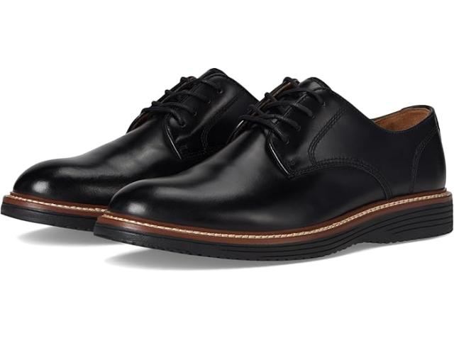 (取寄) ジョンストン&マーフィー メンズ アップトン プレーン トゥ Johnston & Murphy men Johnston & Murphy Upton Plain Toe Black Full Grain 1