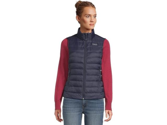 (取寄) ヴィンヤードヴァインズ レディース ショーアライン パファー ベスト Vineyard Vines women Shoreline Puffer Vest Nautical Navy