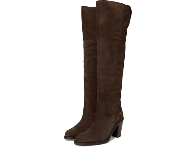 (取寄) フライ レディース コリーン オーバー ザ ニー ブーツ Frye women Corinne Over The Knee Boot Dark Brown
