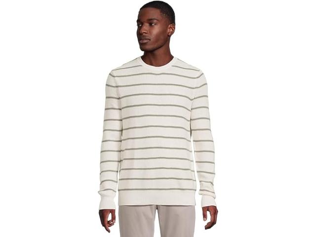 (取寄) ファリティ メンズ サンウォッシュド クルーネック セーター Faherty men Sunwashed Crewneck Sweater White Sage Stripe