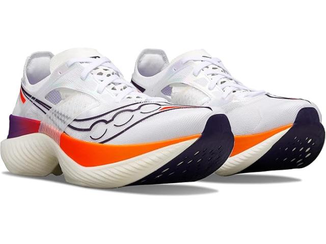 (取寄) サッカニー レディース エンドルフィン エリート Saucony women Endorphin Elite White/Vizired