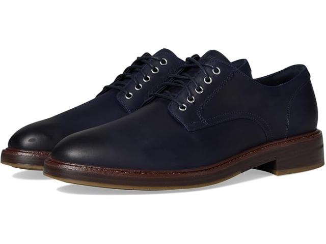 (取寄) コールハーン メンズ ジャドソン グランド プレーン トゥ オックスフォード Cole Haan men Judson Grand Plain Toe Oxfords Midnight Moon Nubuck/Dark Natural