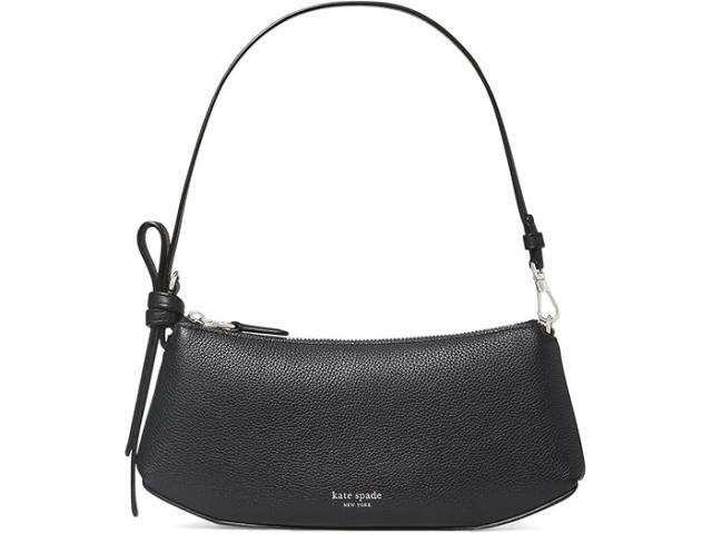 (取寄) ケイトスペード レディース ループ ペブルド レザー ポシェット Kate Spade New York women Loop Pebbled Leather Pochette Black