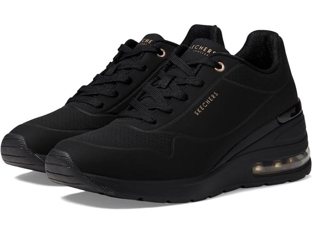 (取寄) スケッチャーズ レディース ミリオン エアー - エレベイテッド エアー SKECHERS women SKECHERS Million Air - Elevated Air Black/Black