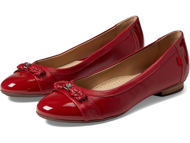 (取寄) マークジョセフニューヨーク レディース パーク アベ フラッツ Marc Joseph New York women Park Ave Flat Red Nappa/Patent