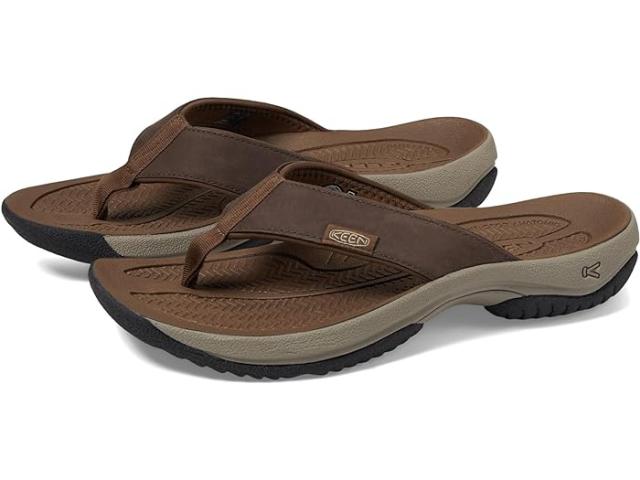 (取寄) キーン メンズ コナ フリップ TG KEEN men KEEN Kona Flip TG Java/Dark Earth