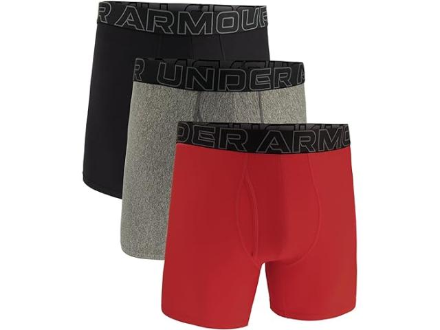 (取寄) アンダーアーマー メンズ 3-パック パフォーマンス テック ソリッド 6 ボクサー ブリーフ Under Armour men Under Armour 3-Pack Performance Tech Solid 6