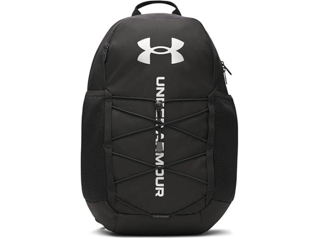(取寄) アンダーアーマー ハッスル スポーツ 6.0 バックパック Under Armour Hustle Sport 6.0 Backpack Black/Black/llic Silver