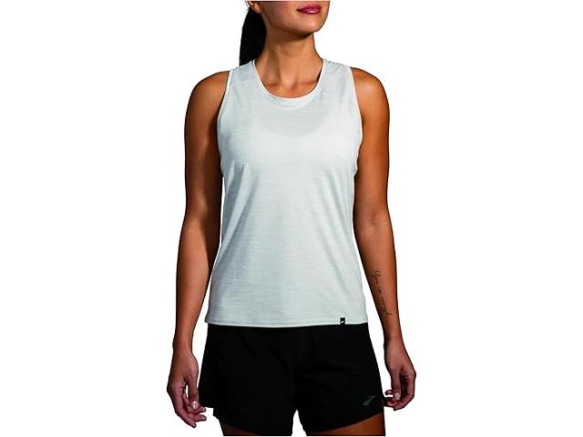 (取寄) ブルックス レディース ラグゼ タンク Brooks women Brooks Luxe Tank Heather Light Ash