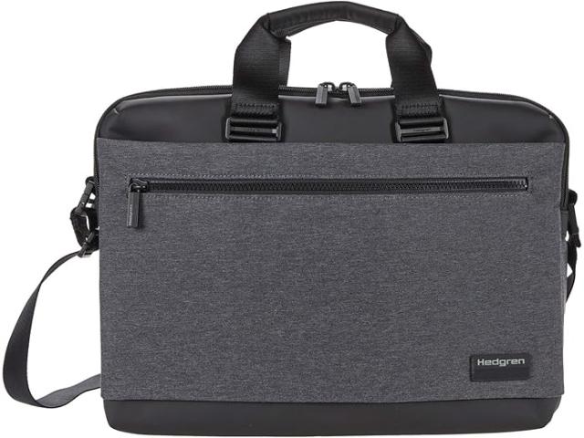 (取寄) ヘデグレン メンズ バイト ブリーフケース Hedgren men Byte Briefcase Stylish Grey