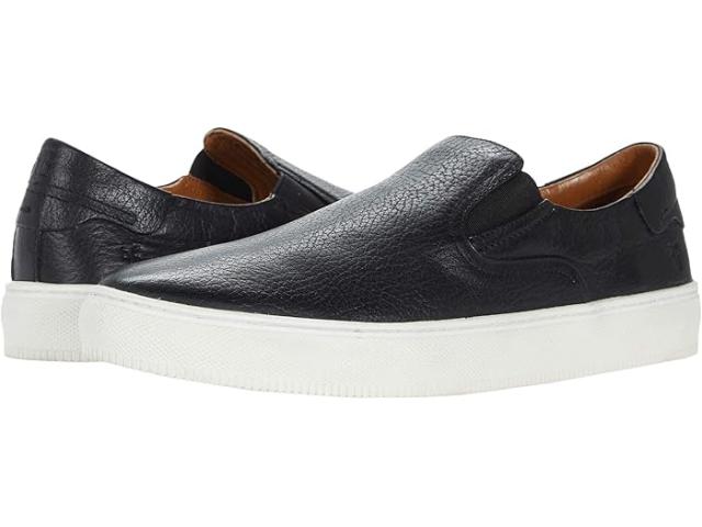 (取寄) フライ メンズ アスター スリッポン Frye men Astor Slip-On Black Crust Veg Tan Tumbled