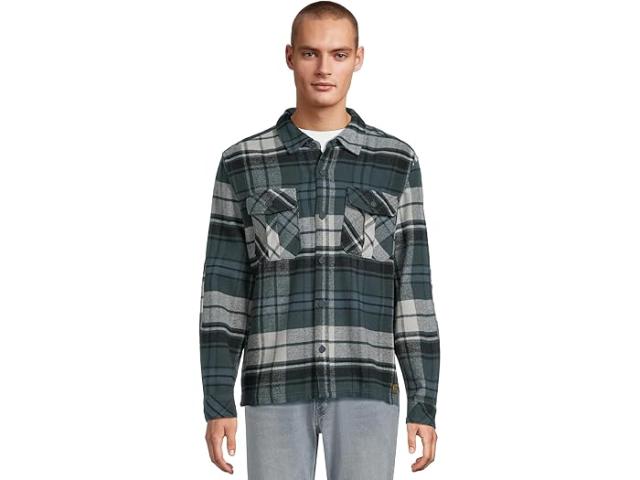 (取寄) ハーレー メンズ サンタ クルス シーサイド ロング スリーブ Hurley men Santa Cruz Seaside Flannal Long Sleeve Armored Navy 2