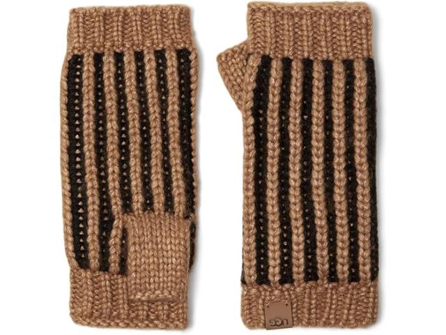 (取寄) アグ レディース チャンキー プレイテッド グローブ UGG women Chunky Plaited Glove Black Multi