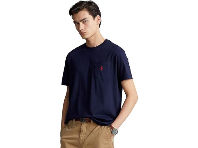 (取寄) ラルフローレン メンズ クラシック フィット ポケット ティー Polo Ralph Lauren men Polo Ralph Lauren Classic Fit Pocket Tee Ink