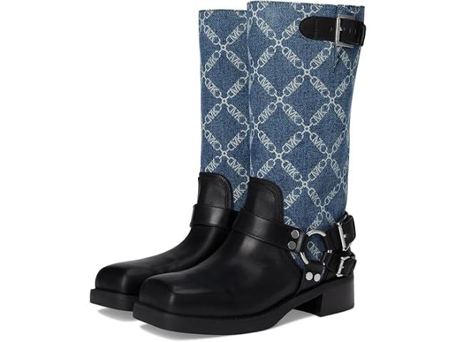 (取寄) マイケルコース レディース クロスビー モト ブーツ MICHAEL Michael Kors women Crosby Moto Boots Union Wash