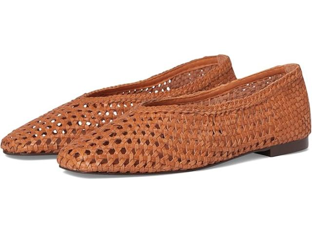 (取寄) メイドウェル レディース セージ バレエ フラッツ - ウーブン Madewell women Sage Ballet Flat - Woven Baked Clay