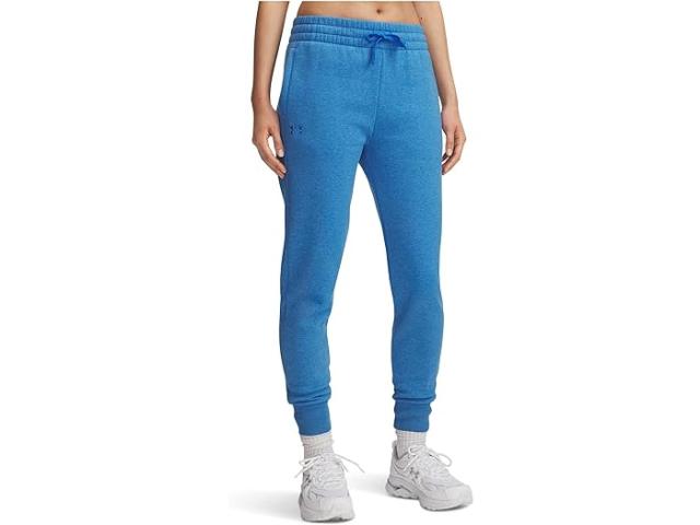 (取寄) アンダーアーマー レディース ライバル フリース ジョガーズ Under Armour women Rival Fleece Joggers Blue Atlantis Light Heather/Blue Atlantis