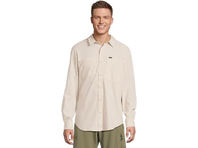 (取寄) コロンビア メンズ シルバー リッジ ユーティリティ ライト ロング スリーブ Columbia men Silver Ridge Utility Lite Long Sleeve Dark Stone