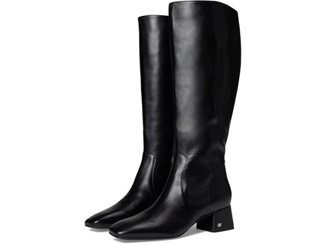 (取寄) サムエデルマン レディース ポーター Sam Edelman women Porter Black Leather Wide Calf